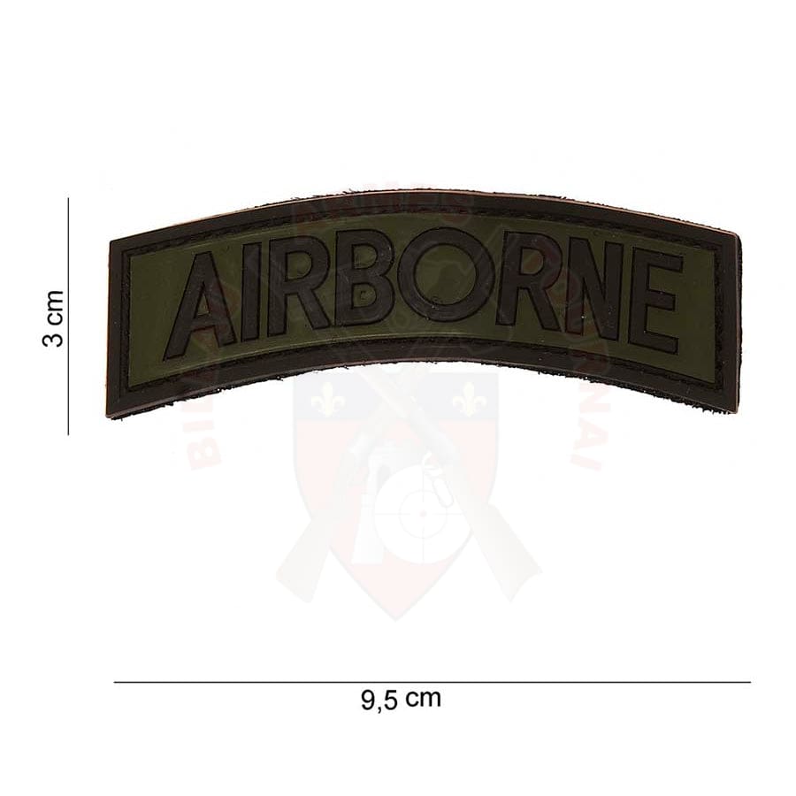 Patch PVC 3D Airborne OD – Billau Armes Tournai