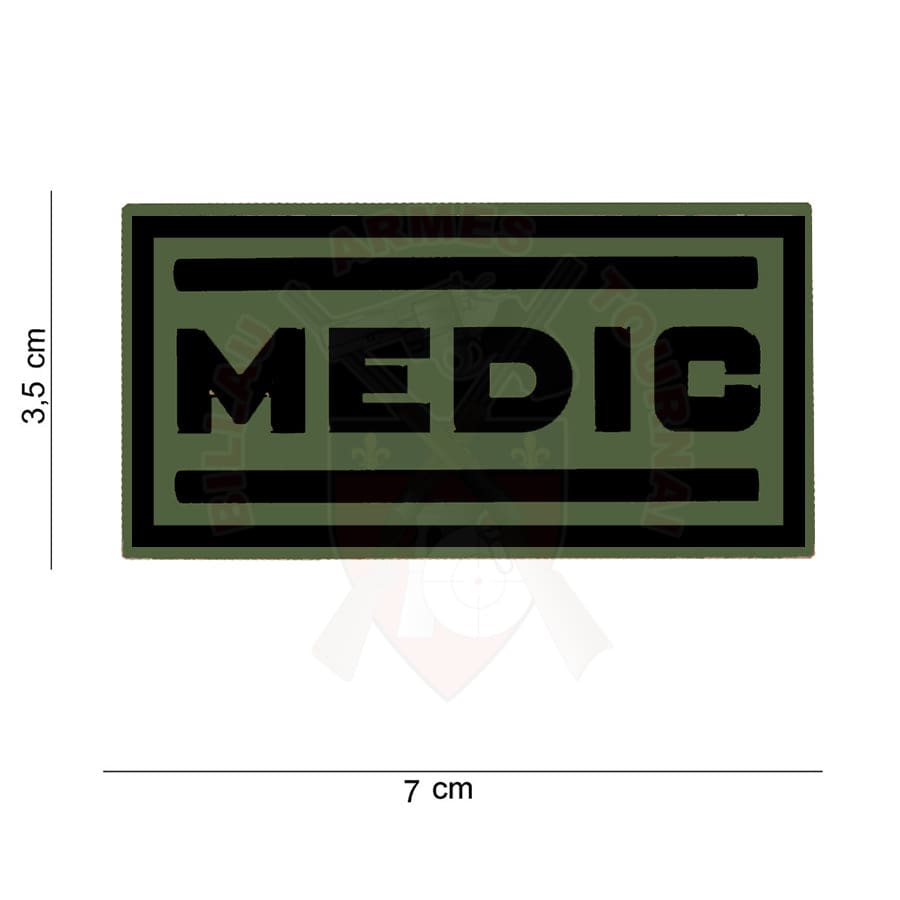 Patch PVC 3D Medic OD – Billau Armes Tournai