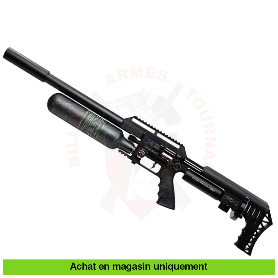 Carabine à plombs PCP FX Airguns Impact M3 Noire 7,62 mm (125 Joules ...
