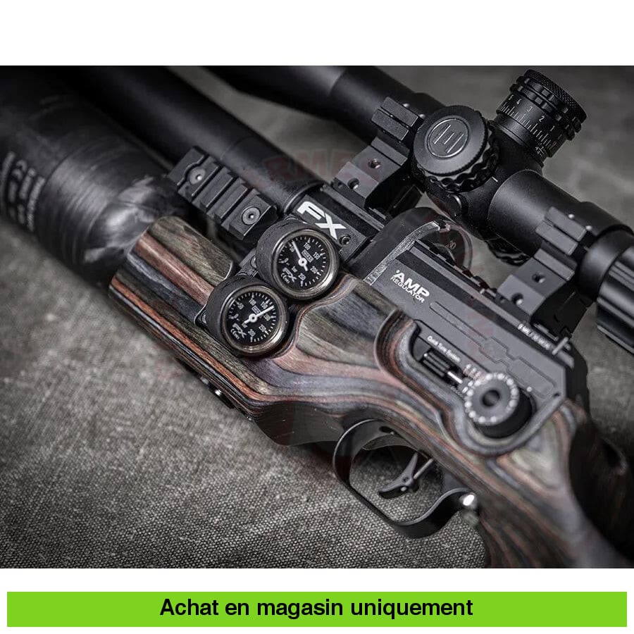 Carabine à plombs PCP FX Airguns King 500 Green Mountain Camo 6,35 mm ...