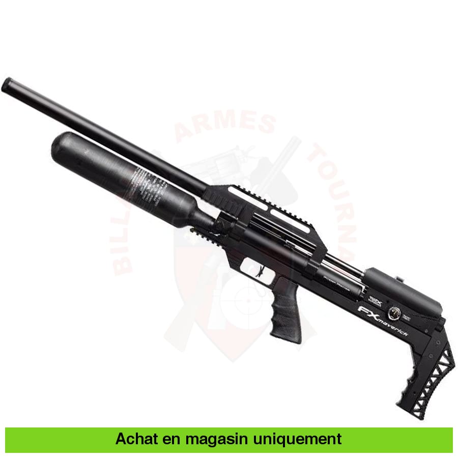 Carabine à plombs PCP FX Airguns Maverick Sniper 7,62 mm (157 Joules ...