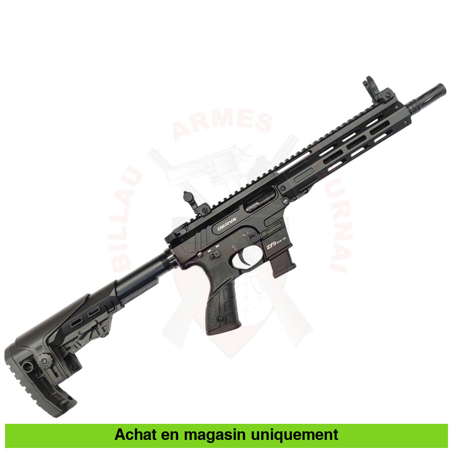 Carabine semi-auto Derya PCC ZY9 B10-10 9mm Para Noire – Billau Armes ...