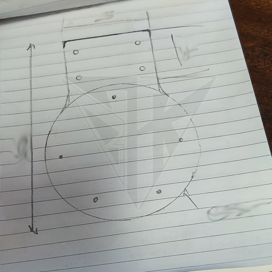 Fabrication sur mesure Adaptateur Blade Tech / G-Code RTI Wheel BTK Ky ...