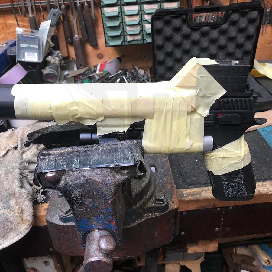 Fabrication sur mesure Holster Kydex Carbone pour CZ P09 SR Optic Read ...