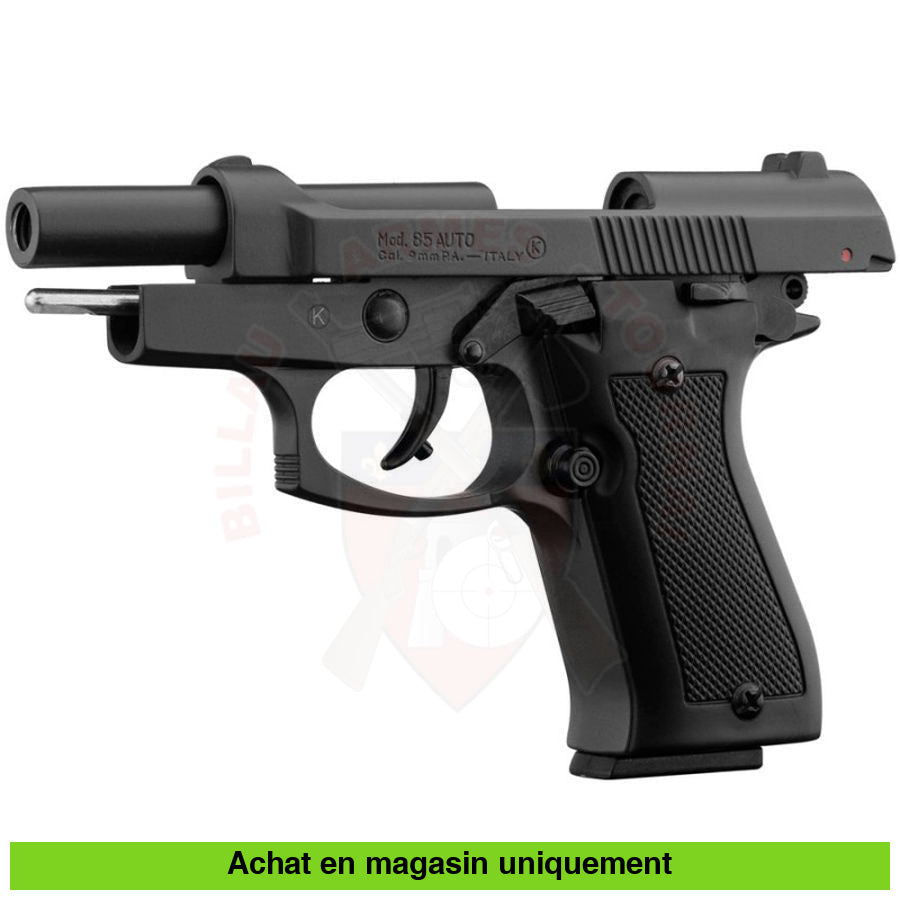Pistolet à blanc Kimar 85 Auto Noir 8mm – Billau Armes Tournai