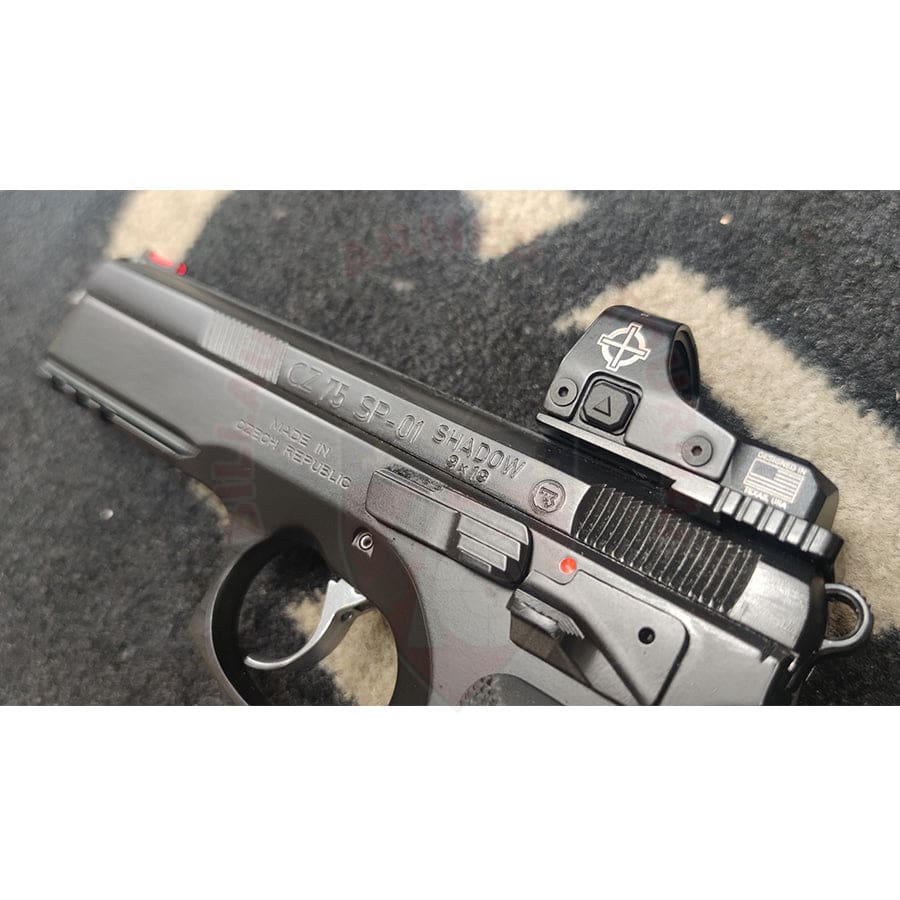 Red Dot Sightmark sur CZ SP01 Shadow 9mm via Plaque adaptatrice Toni S ...