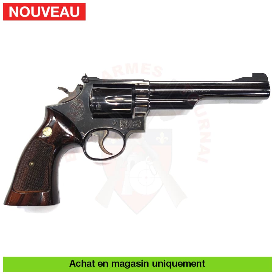 Revolver Smith & Wesson Mod 19 6" cal. 357 Mag (RSV) – Billau Armes Tournai