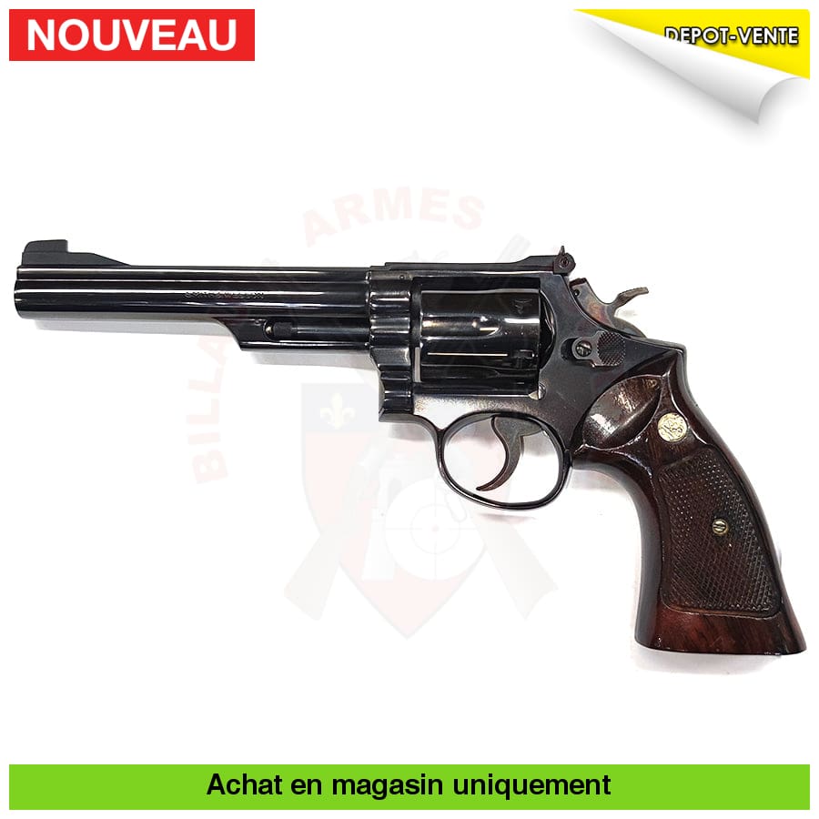 Revolver Smith & Wesson Mod 19 6" cal. 357 Mag (RSV) – Billau Armes Tournai