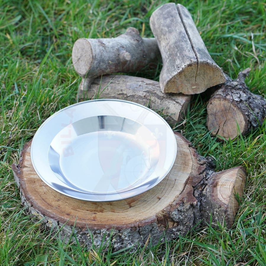 Assiette En Acier Inox Fosco – Billau Armes Tournai
