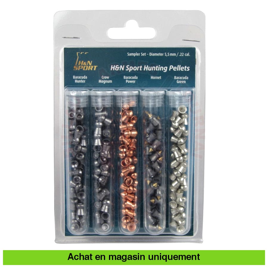 Boite de 250 plombs H&N Sport Hunting 5.5mm (Samples) – Billau Armes ...