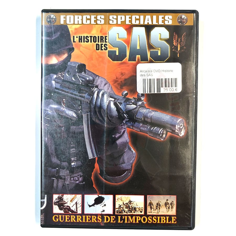 DVD Forces Spéciales - L'Histoire des SAS – Billau Armes Tournai