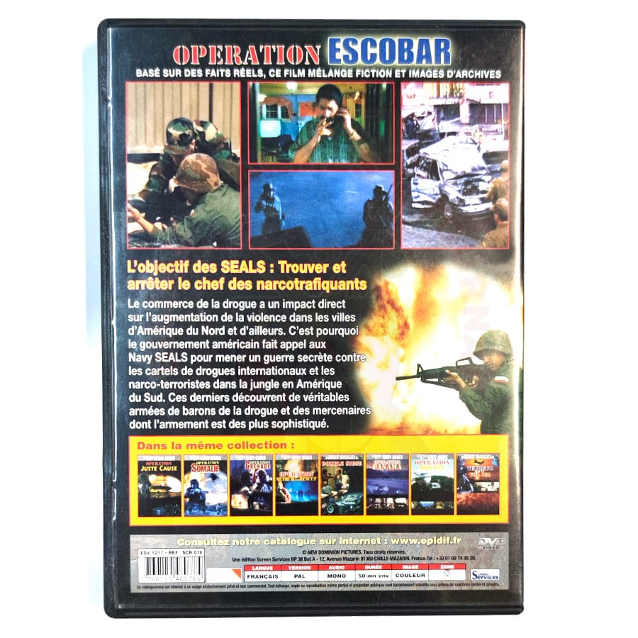 DVD Missions Secrètes des Navy Seals - Opération Escobar – Billau Armes ...