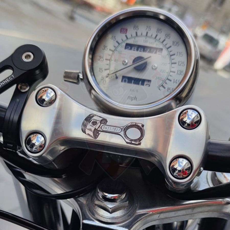 Gravure Laser T de Fourche Yamaha V-Max – Billau Armes Tournai