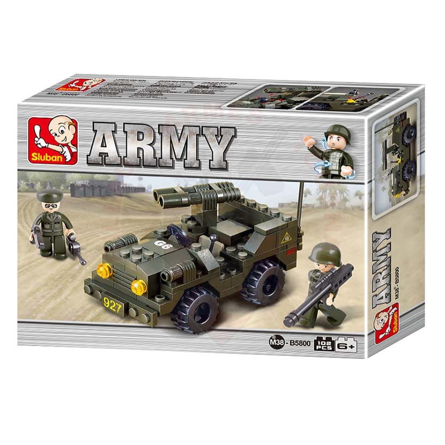 Kit complet Sluban Jeep M38 – Billau Armes Tournai