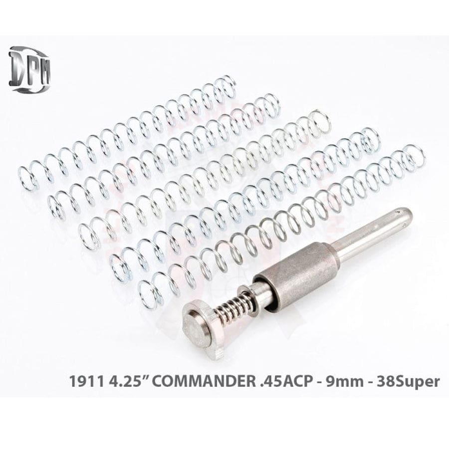 Kit Tige-Guide Anti-Recul DPM pour 1911 4.25" Commander 9mm / 38 Super ...