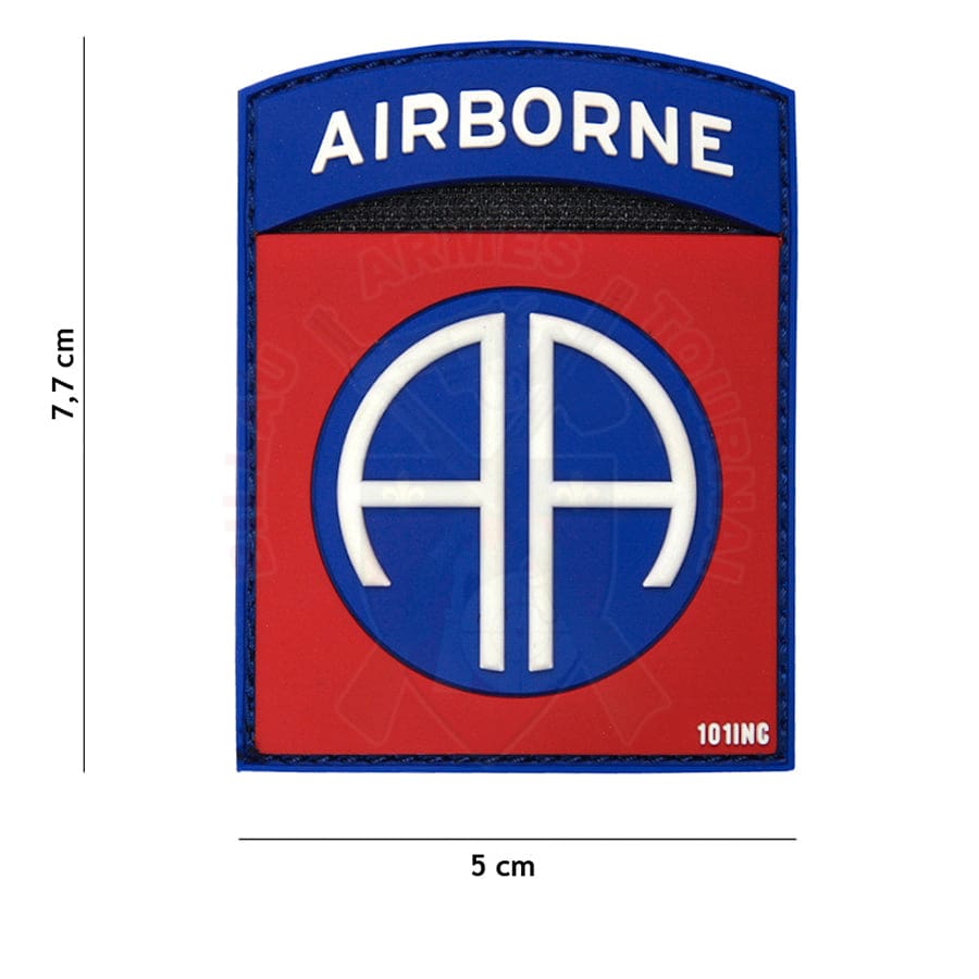 Patch PVC 3D 82nd Airborne – Billau Armes Tournai