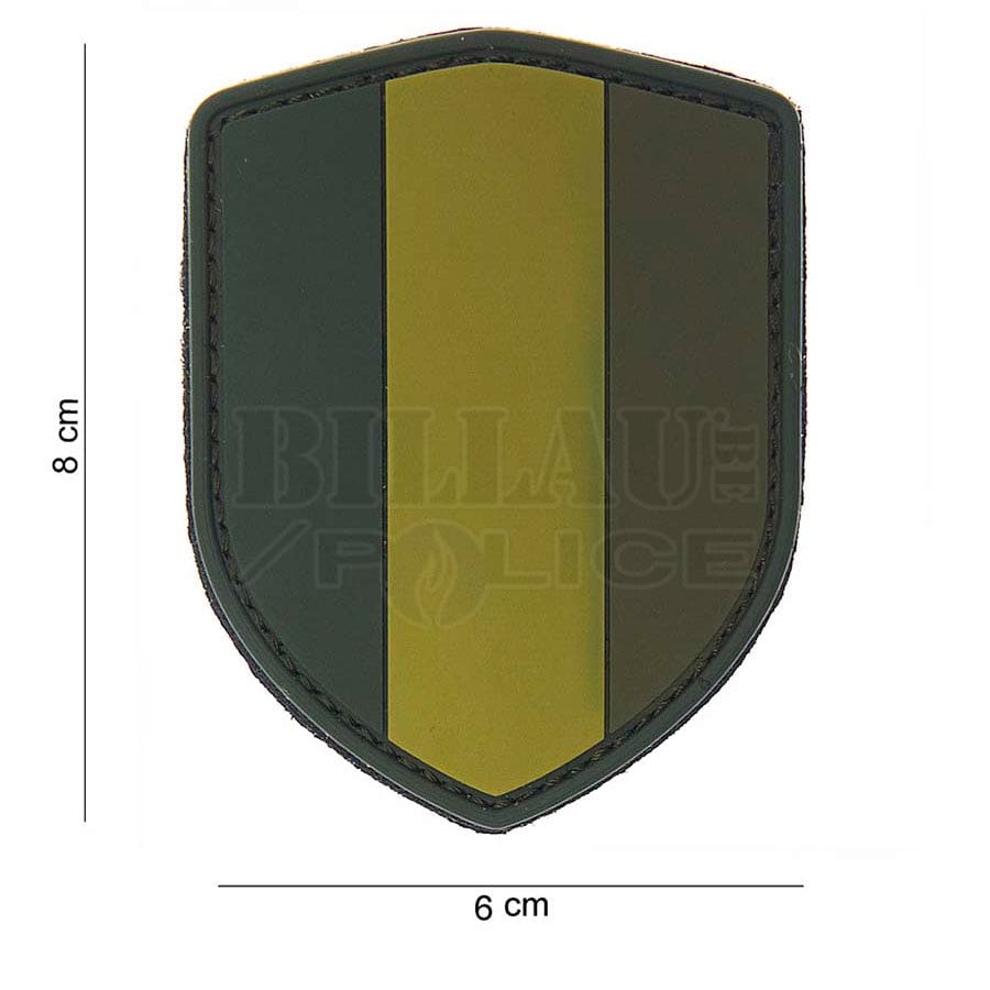 Patch PVC 3D Blason Belgique Subdued – Billau Armes Tournai
