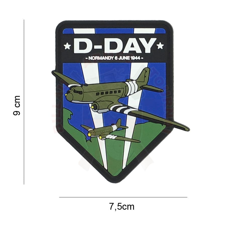 Patch PVC 3D Douglas C-47 Shield – Billau Armes Tournai