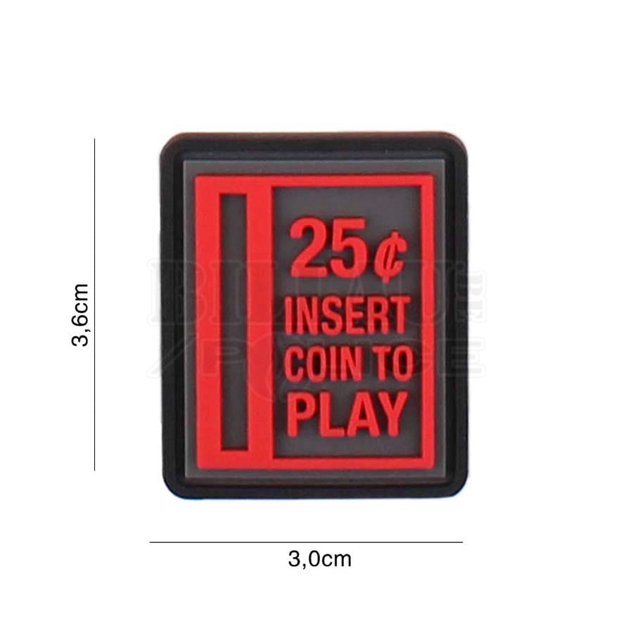 Patch PVC 3D Insert Coin Red – Billau Armes Tournai