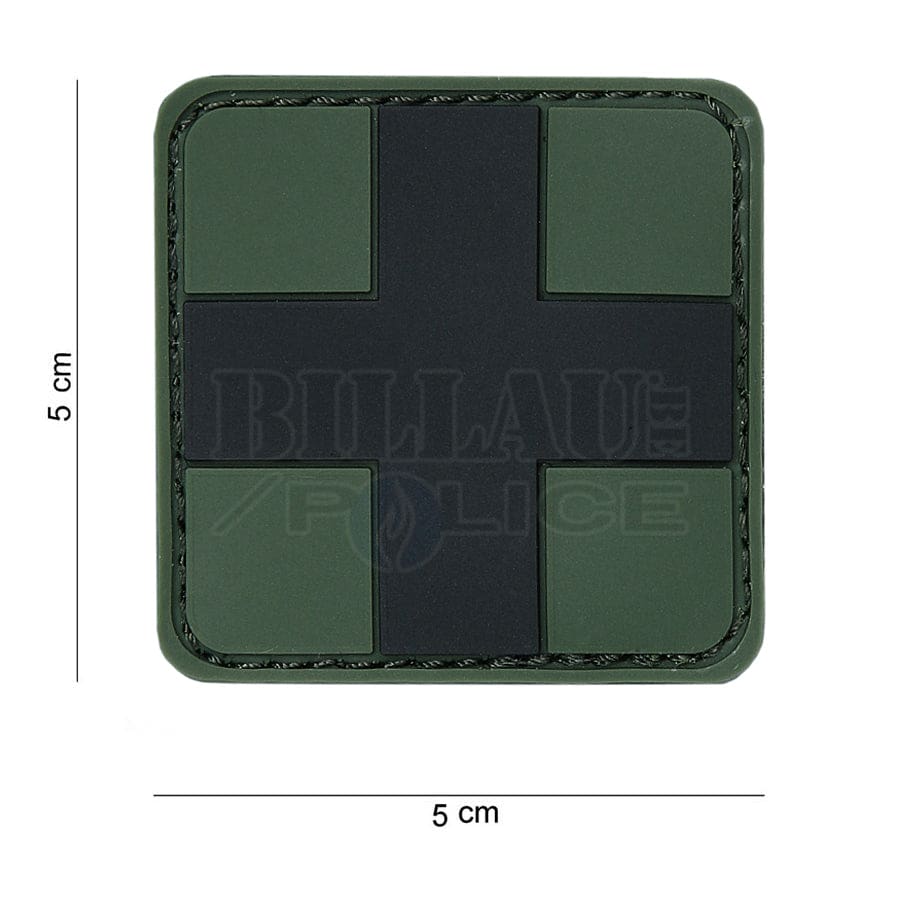 Patch PVC 3D Medic Cross OD – Billau Armes Tournai