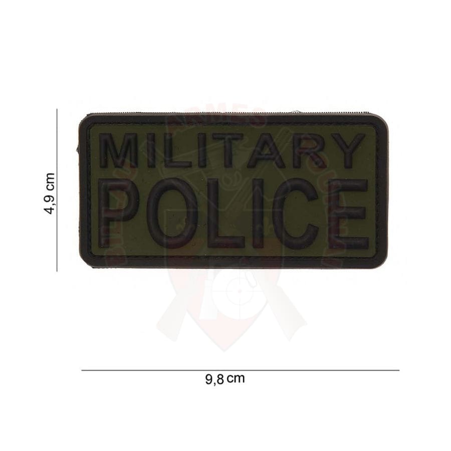 Patch PVC 3D Military Police OD – Billau Armes Tournai