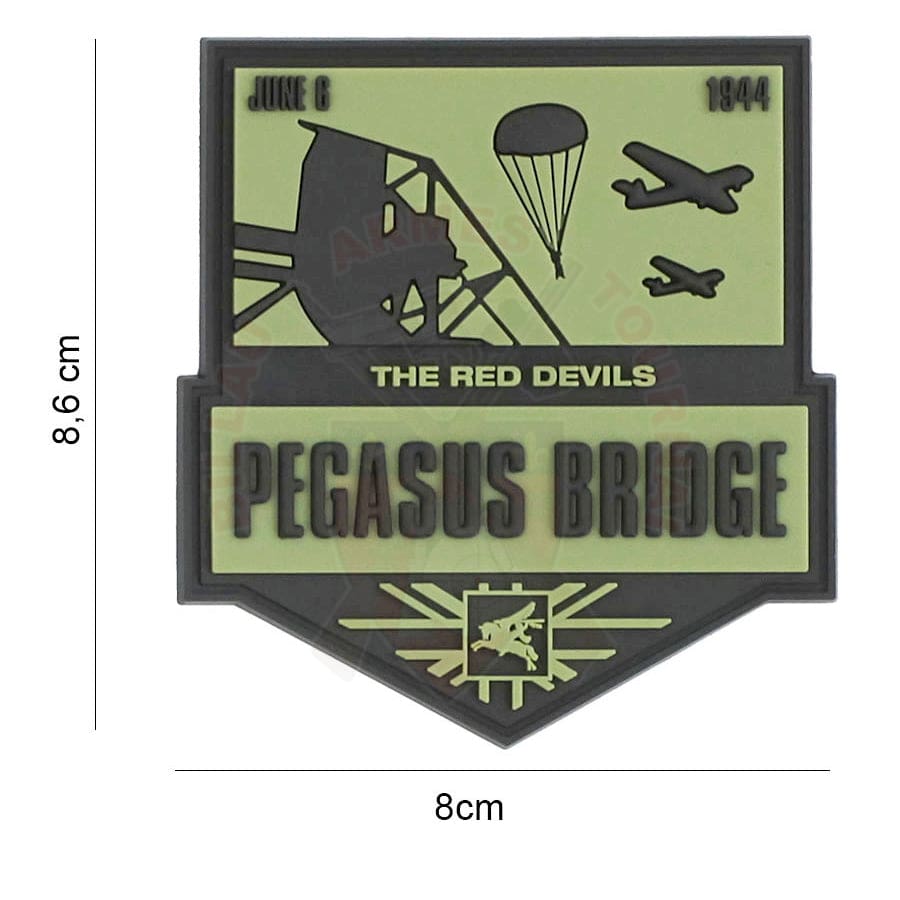 Patch PVC 3D Pegasus Bridge – Billau Armes Tournai