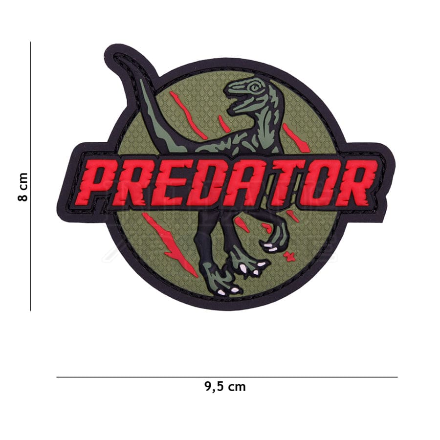 Patch PVC 3D Predator Raptor – Billau Armes Tournai