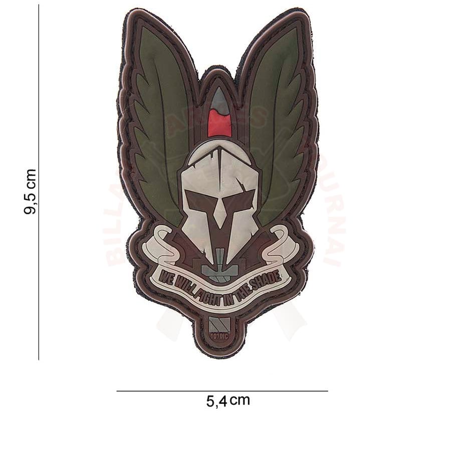 Patch PVC 3D Spartan WWFITS Multicam – Billau Armes Tournai