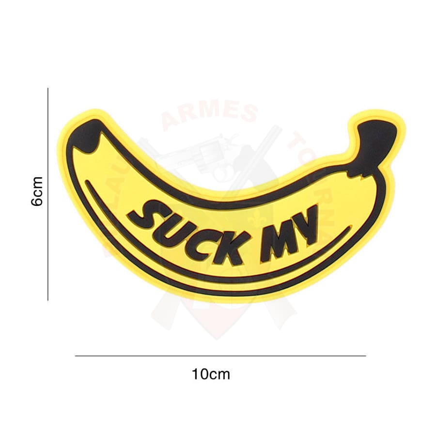 Patch Pvc 3d Suck My Banana Billau Armes Tournai