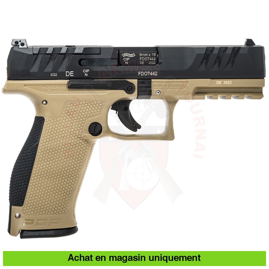 Pistolet semi-auto Walther PDP Full Size 4.5" 9mm Para – Billau Armes ...