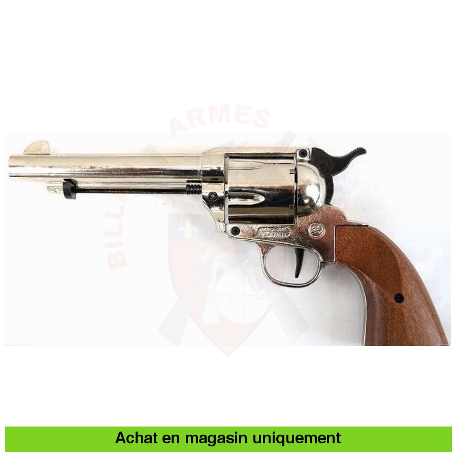 Revolver à blanc Bruni Ranger (SAA) Nickel .380 – Billau Armes Tournai